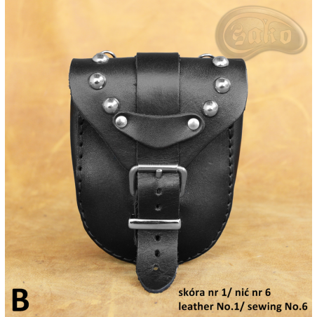 Tank panel für Harley Davidson Softail Farbe Leder Nr. 1- Blitz Modell ...